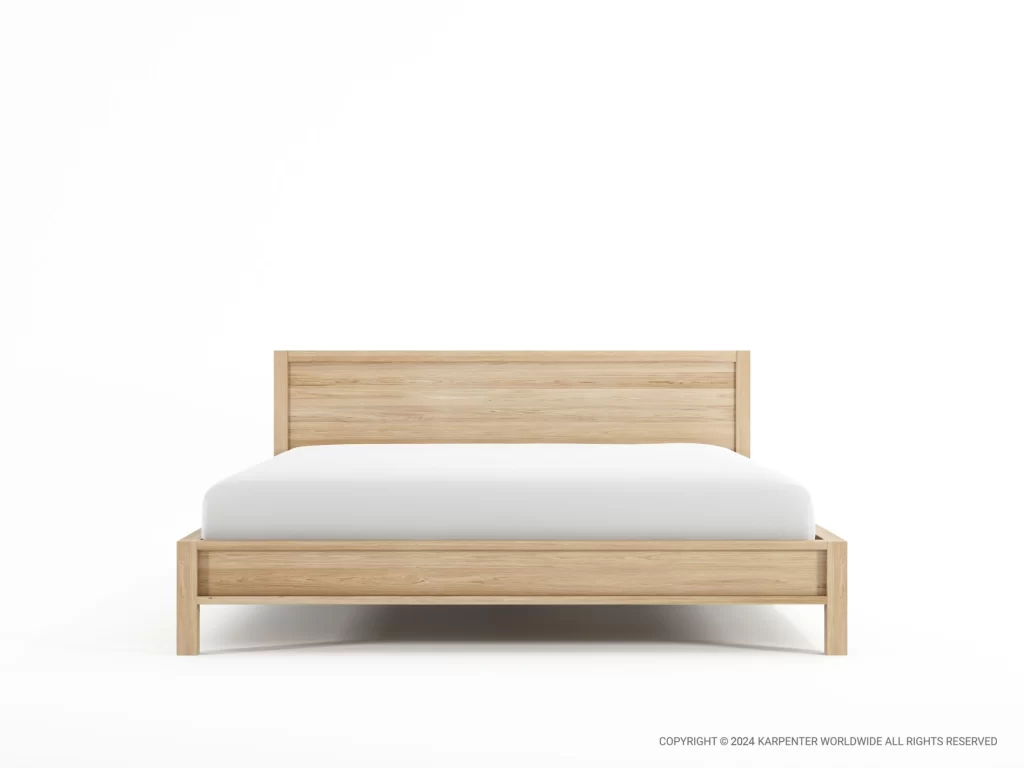 SOLID BED- European Oak - Furniture Design Australia